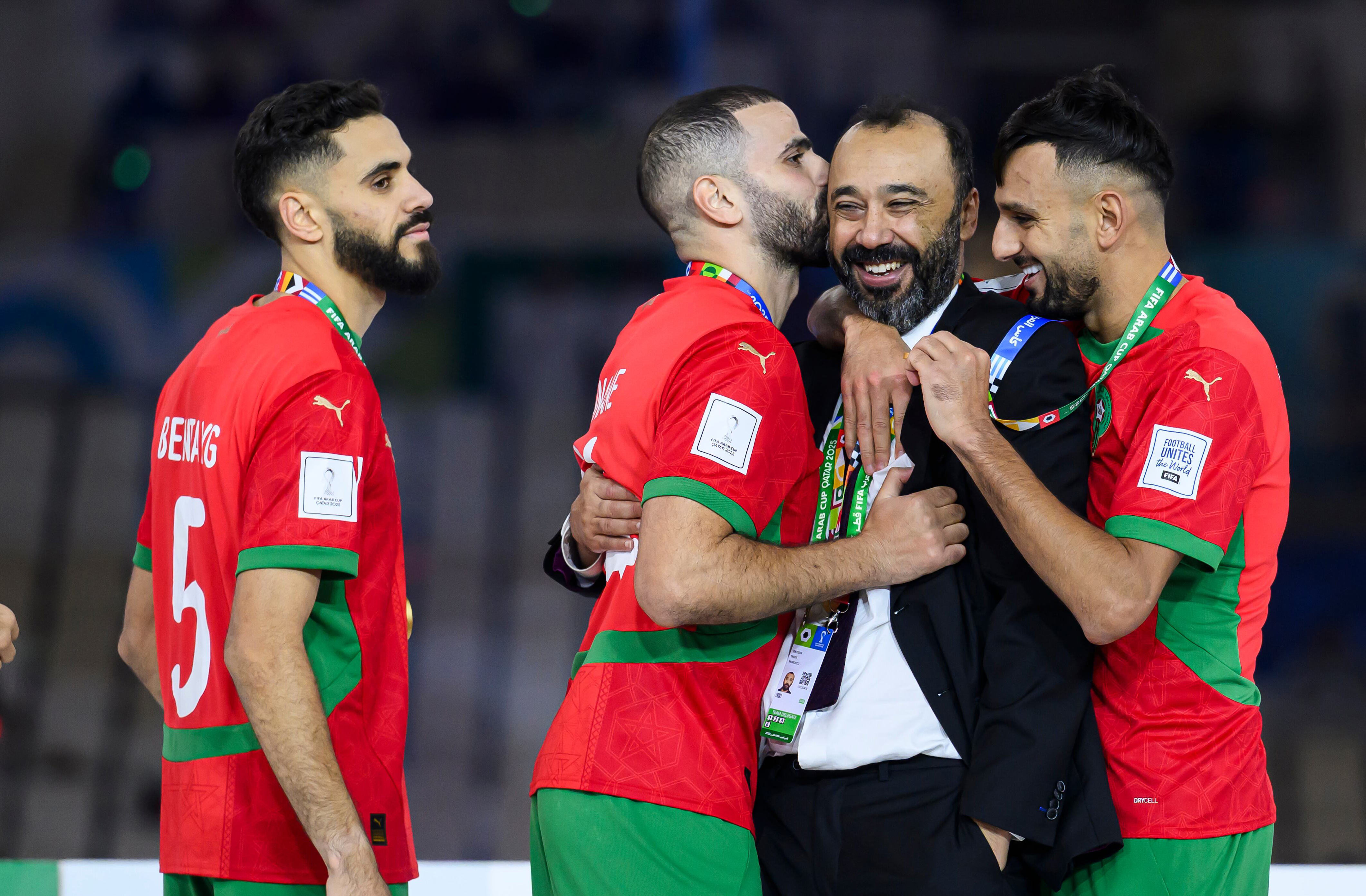 El feo gesto que se dio en la final de la Copa Árabe: jugadores de ...