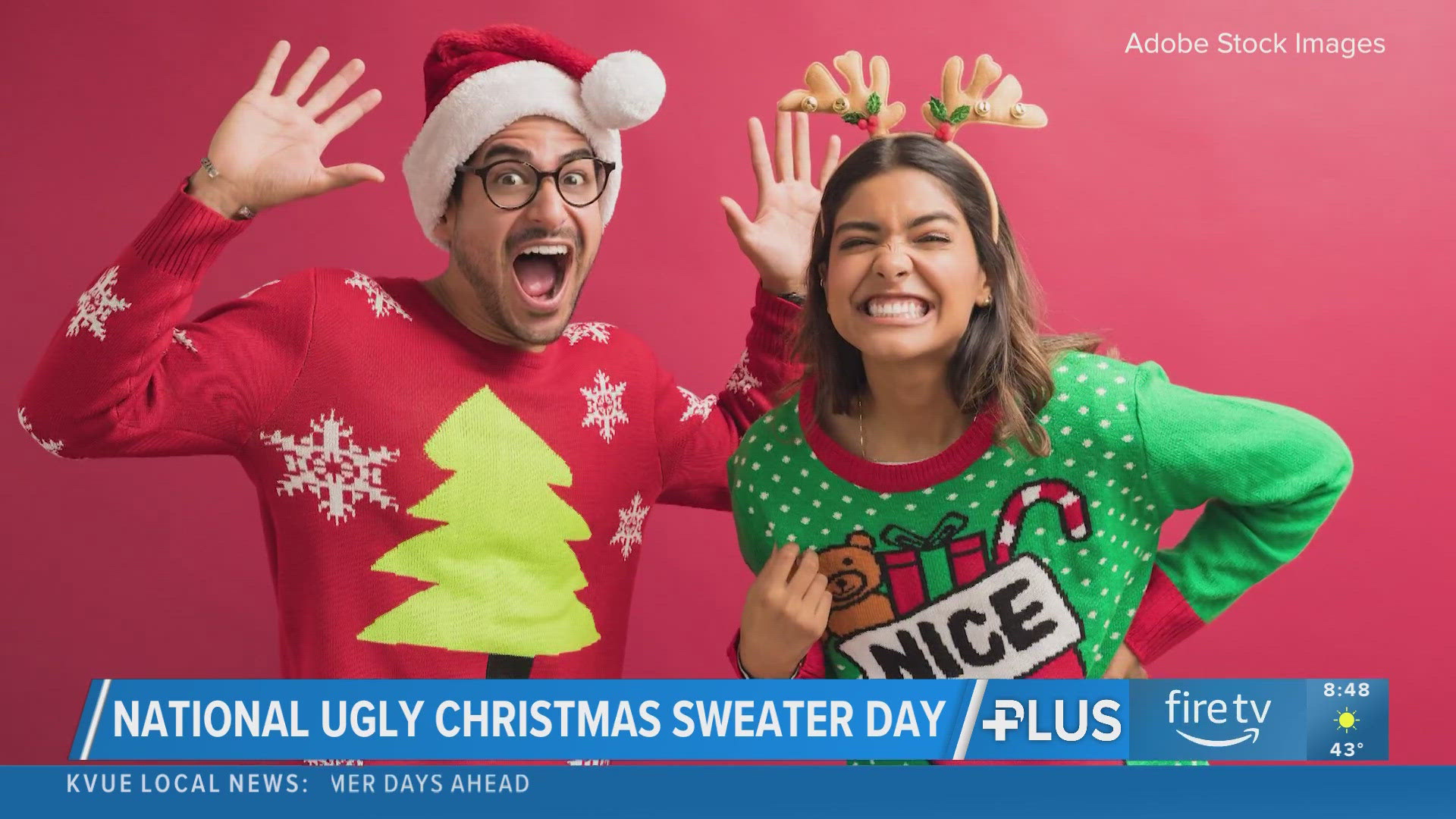 Friday marks 'National Ugly Christmas Sweater Day'