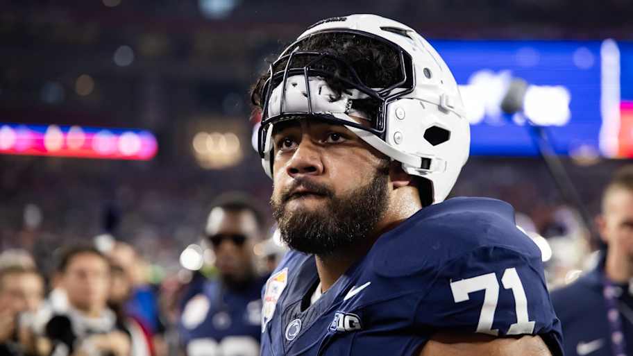 Olaivavega Ioane 2025 NFL draft prospect profile, grades, rank ...