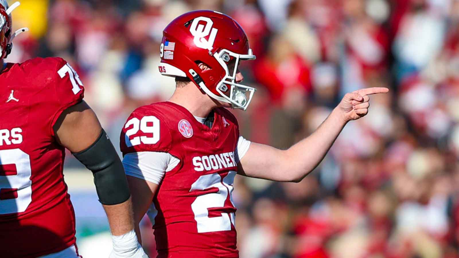 Oklahoma kicker Tate Sandell ties FBS record with huge CFP field goal ...