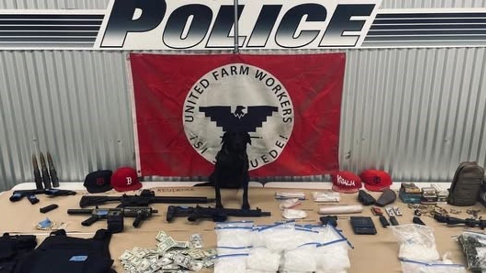 28 lbs of meth, one lb of cocaine, and guns found in Visalia search warrant
