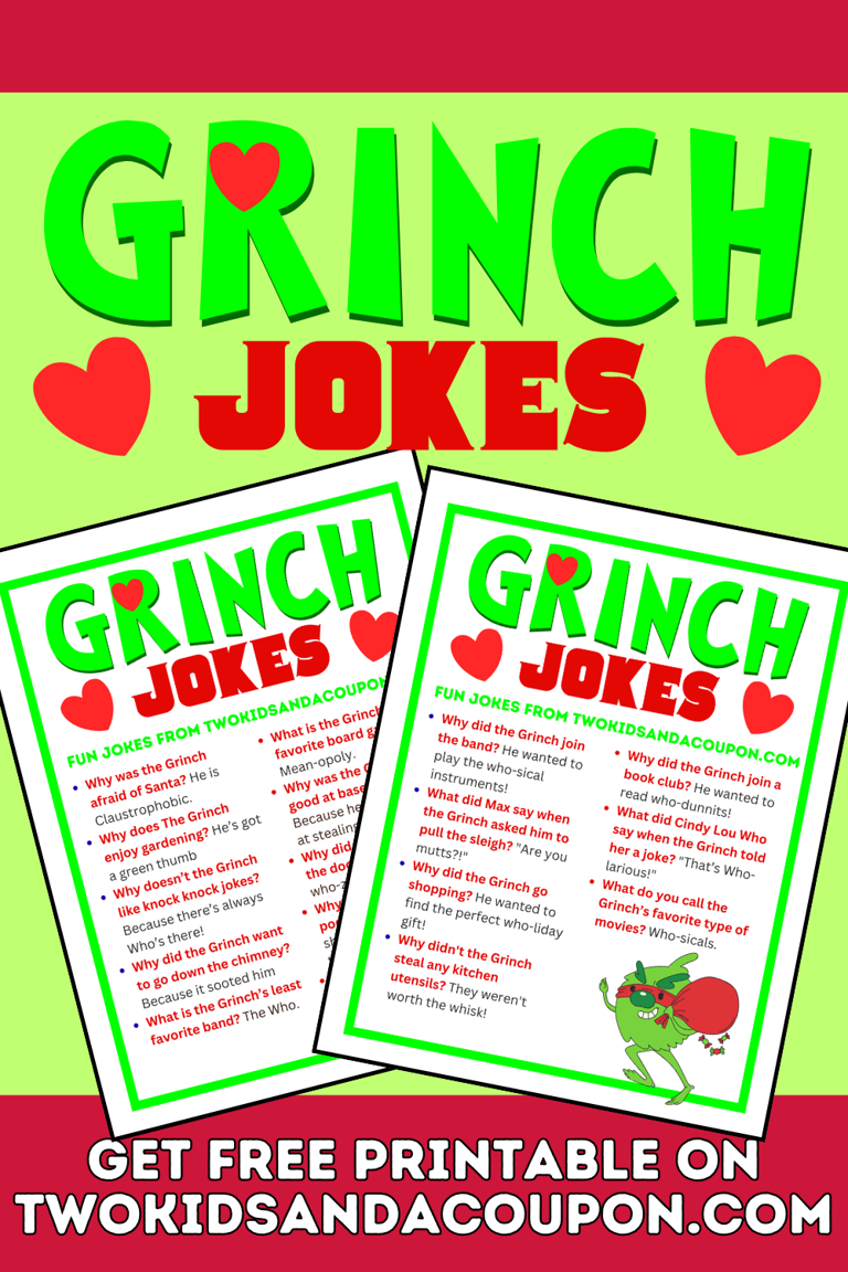 Great Grinch jokes to make your heart grow three sizes