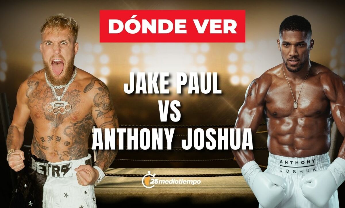 Jake Paul vs Anthony Joshua en vivo. Pelea de box hoy online 2025