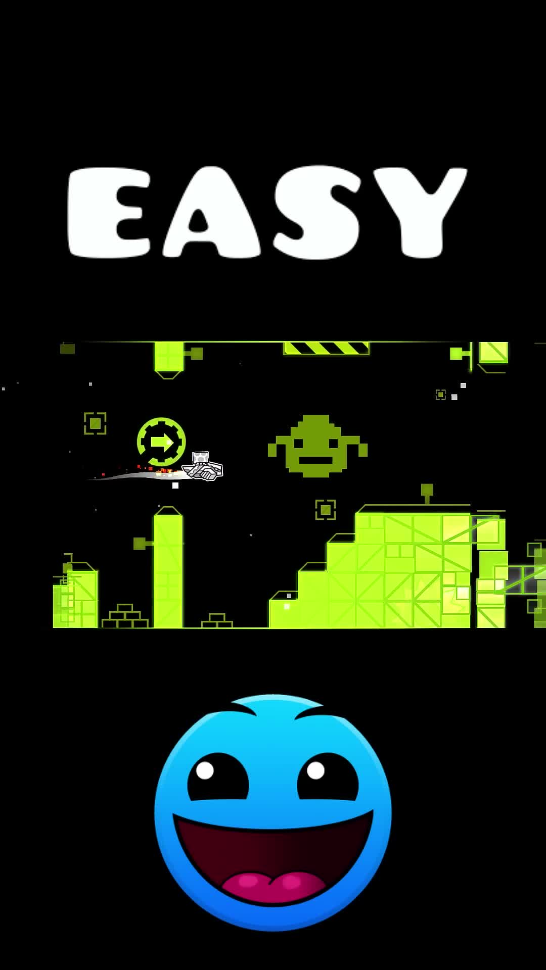 The shortest level in Geometry Dash #shorts