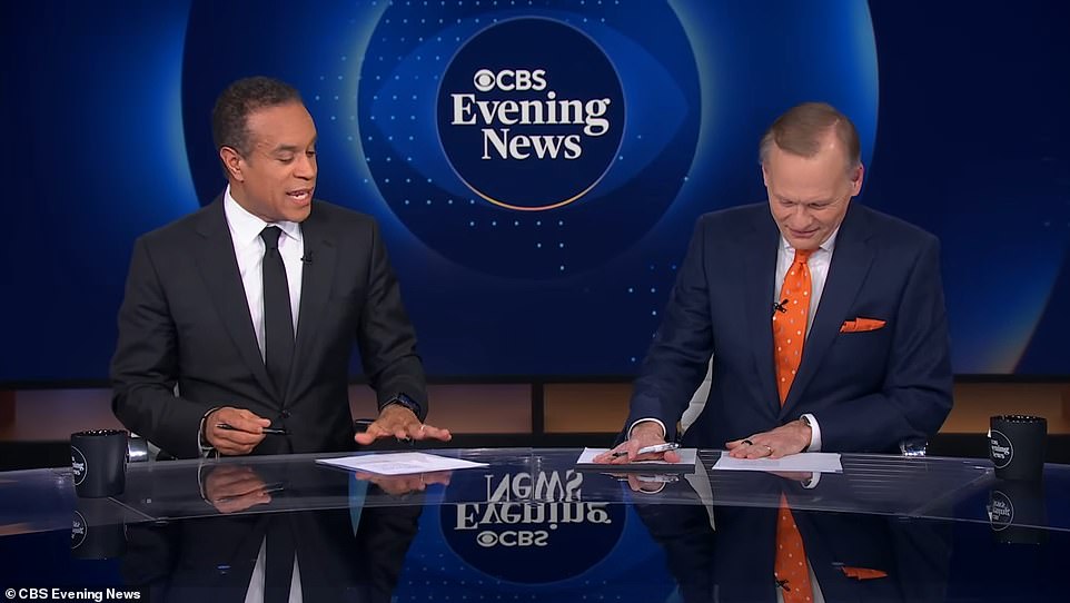 CBS Evening News hosts deliver final broadcast together