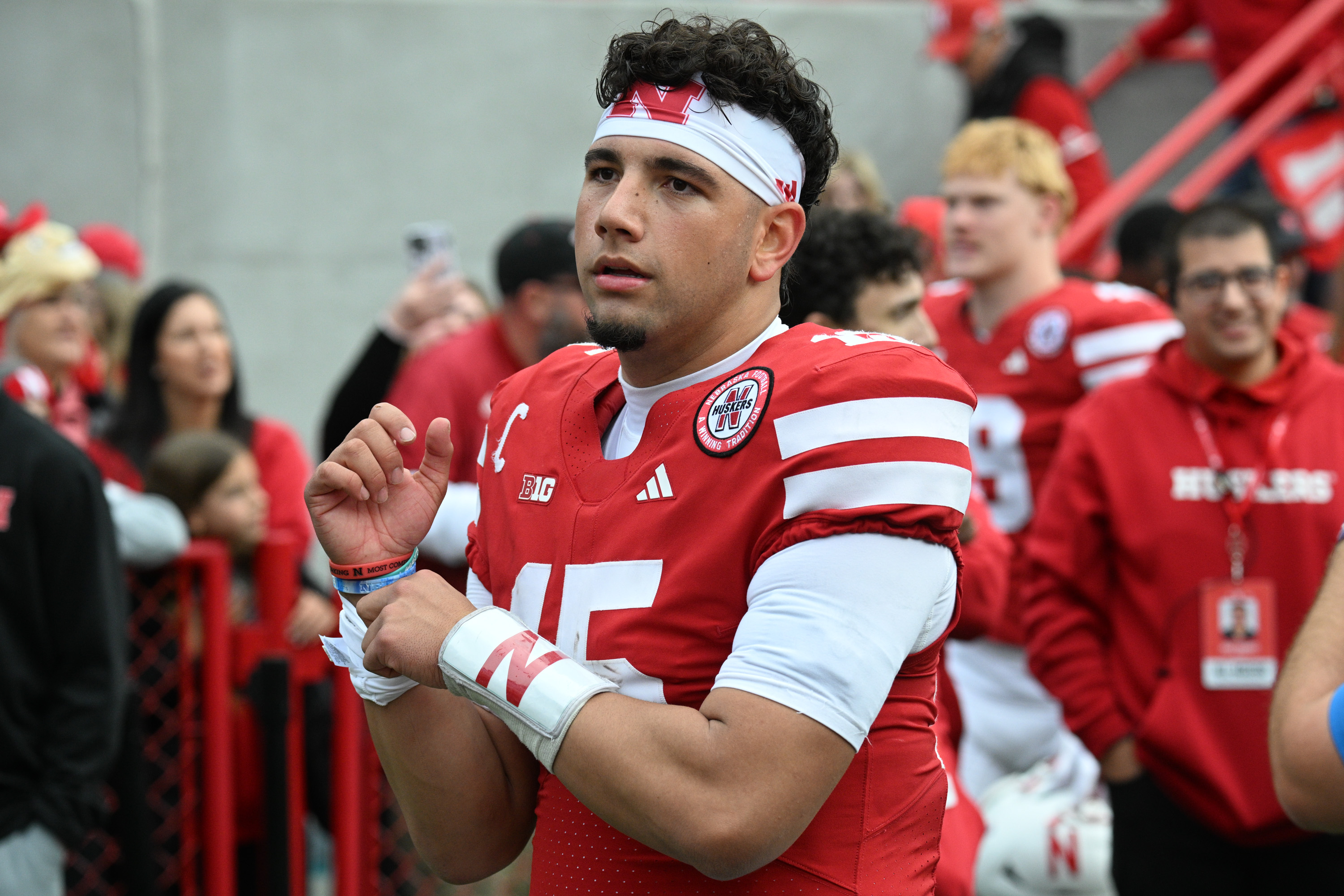 Nebraska QB opens up on Dylan Raiola amid portal news
