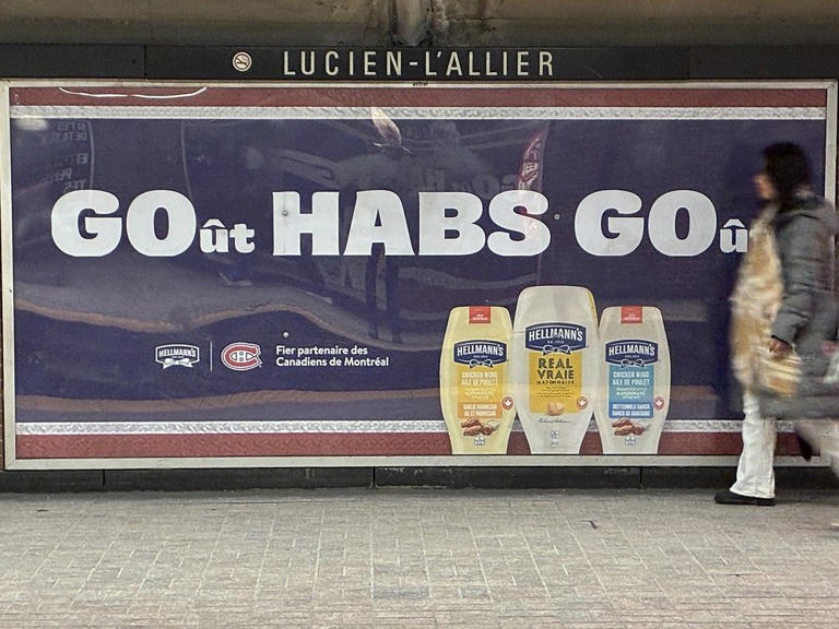 'Go Habs Go' sneaks back into STM system via sly Hellmann's ad campaign
