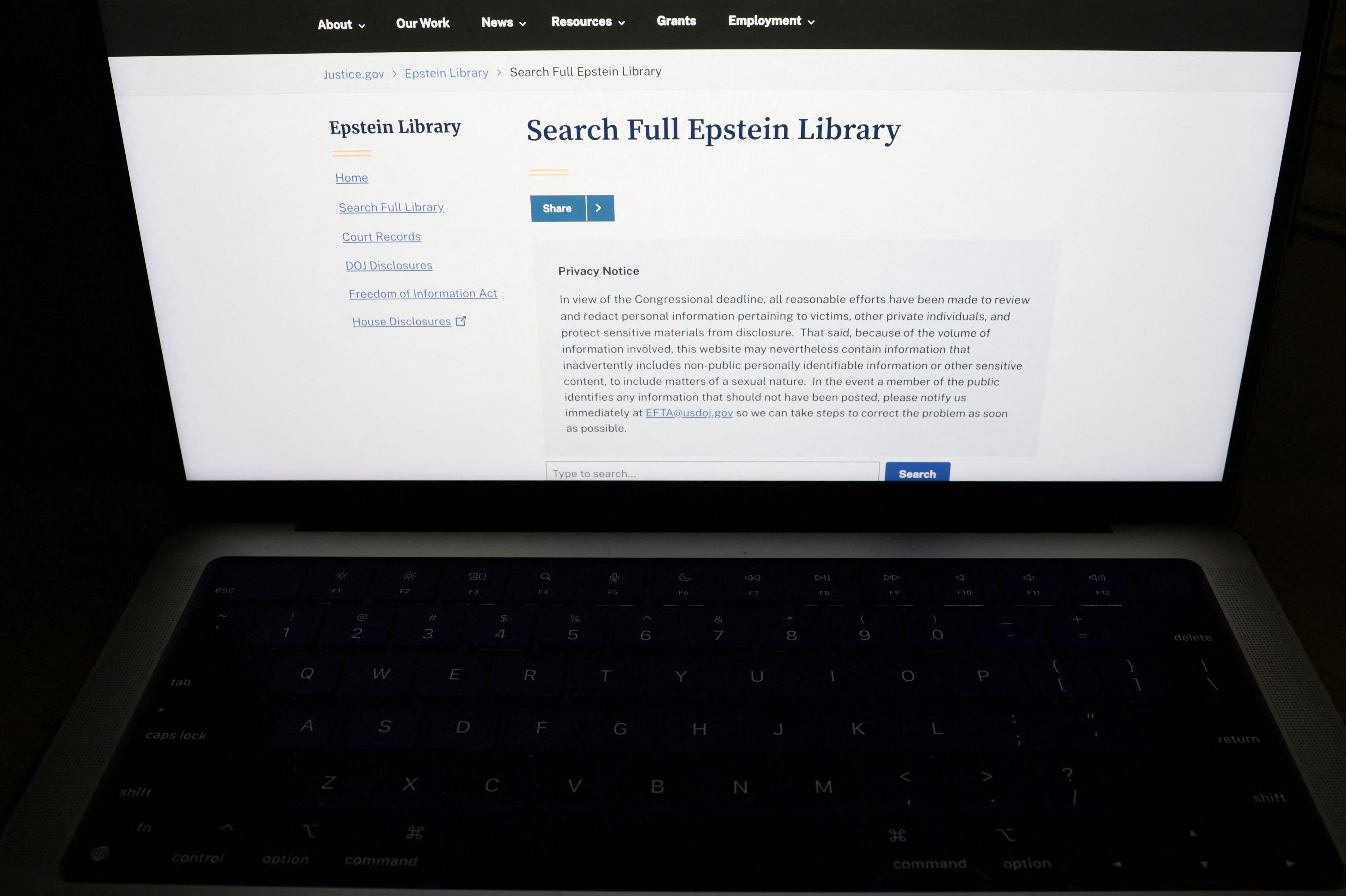 Ventet udgivelse af Epstein-dokumenter er muligvis kun delvis