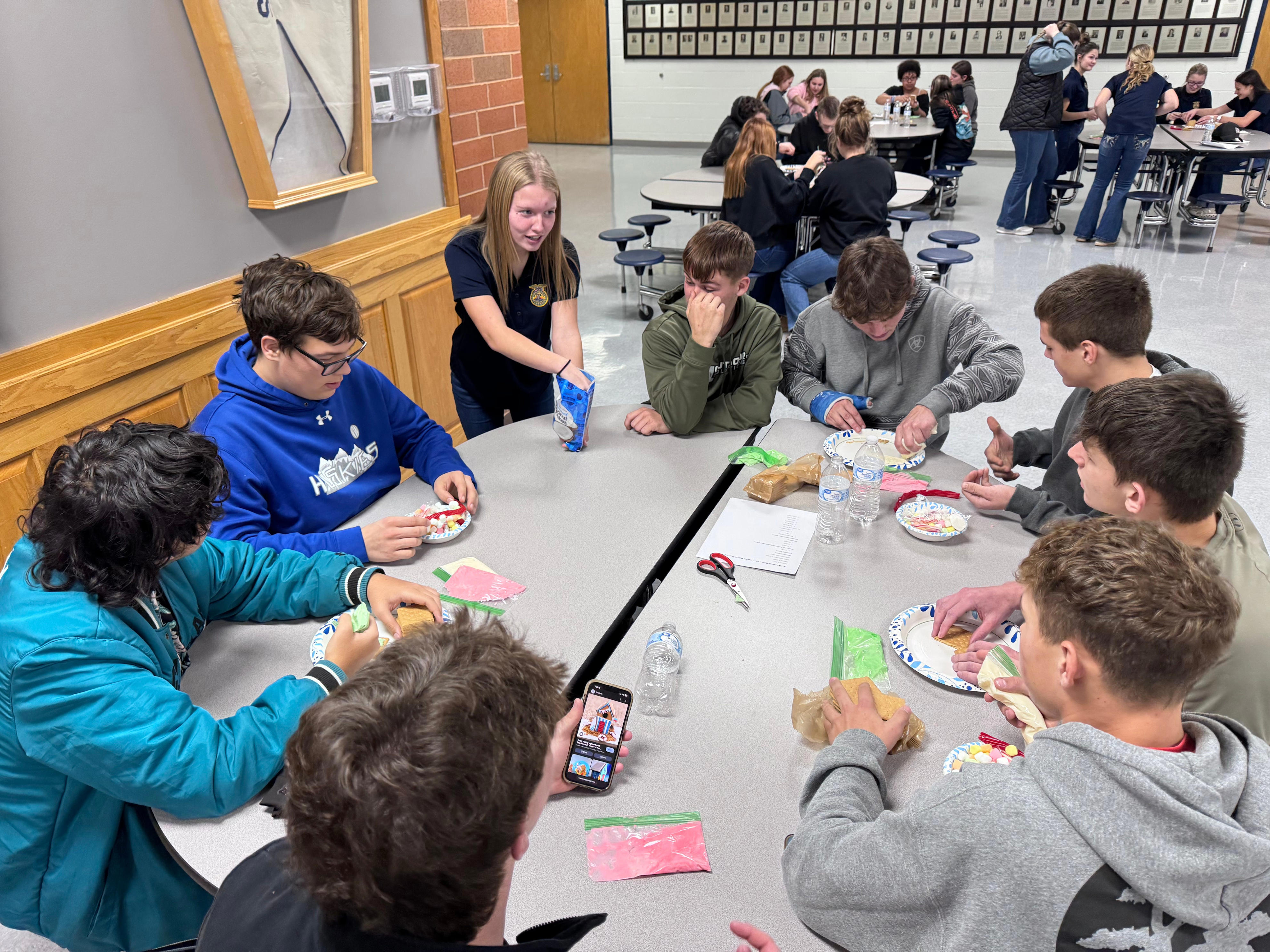 Northwestern-Wayne FFA celebrates Christmas at winter meeting