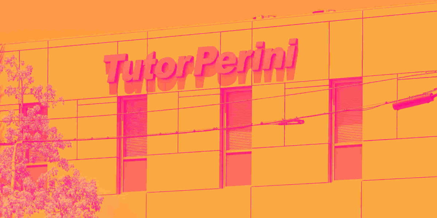 Why Tutor Perini (TPC) stock is up today