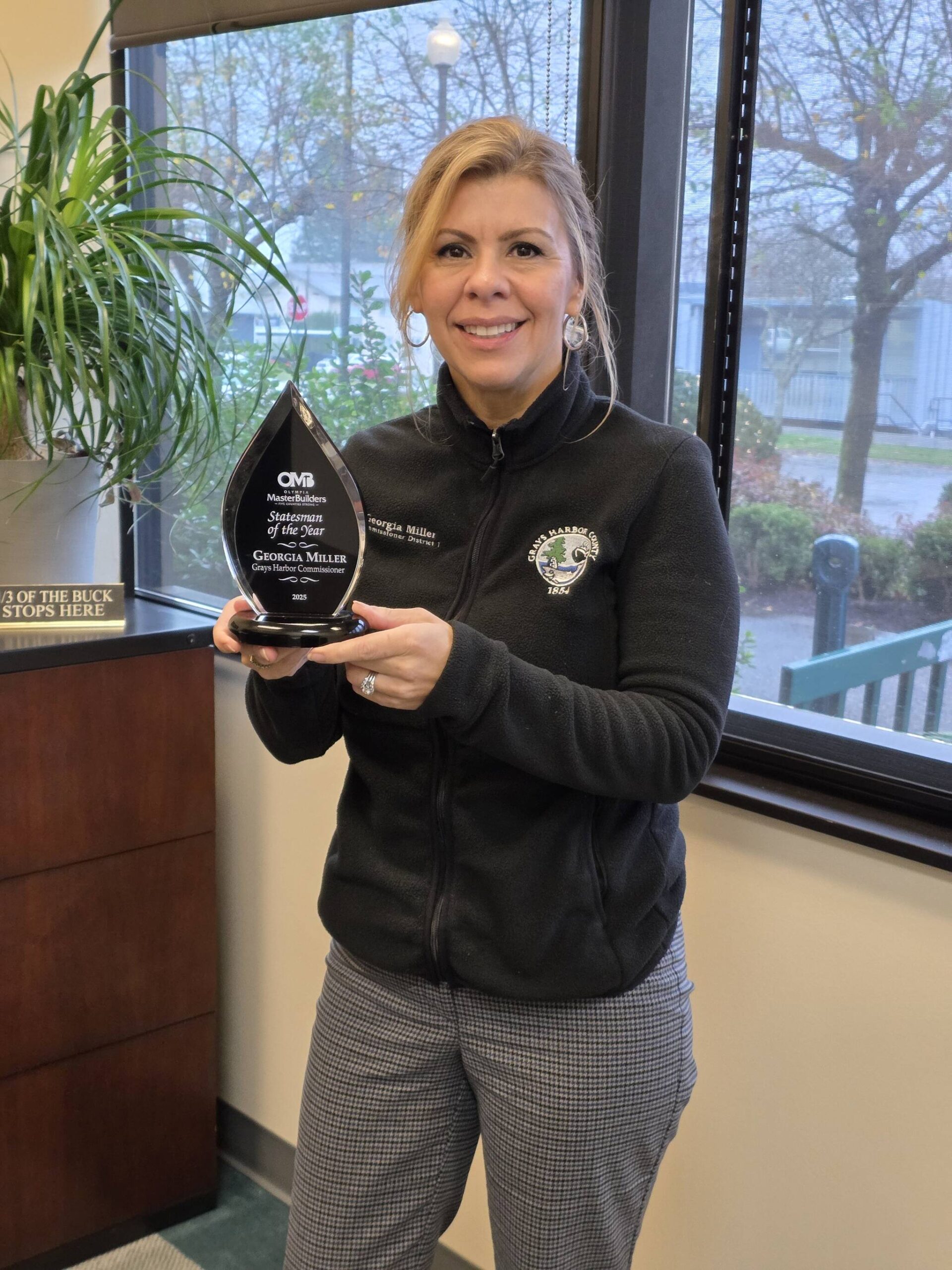 County Commissioner Georgia Miller earns recognition