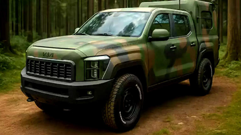 AI-generated Kia truck sparked buzz and promptly got denied by the brand