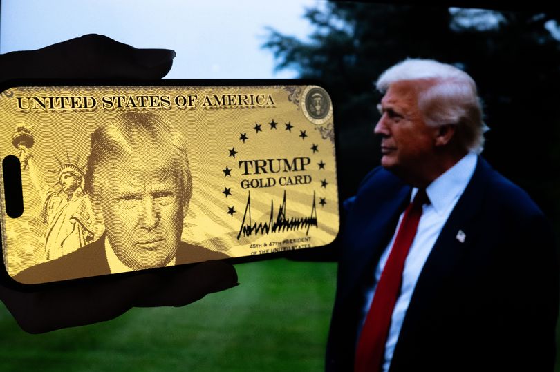 Trump flaunts 'gold card' selling $1.3B in days, calls it 'green card ...