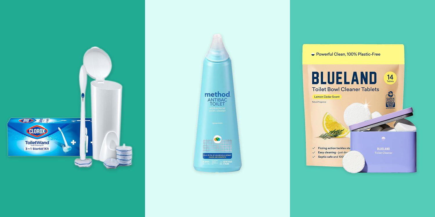 These toilet cleaners basically do all the hard work for you