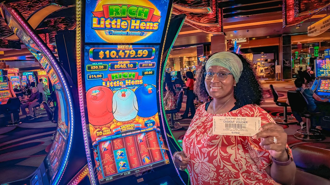 We love finding the Luckiest Rich Little Hens slot machine in the casino!