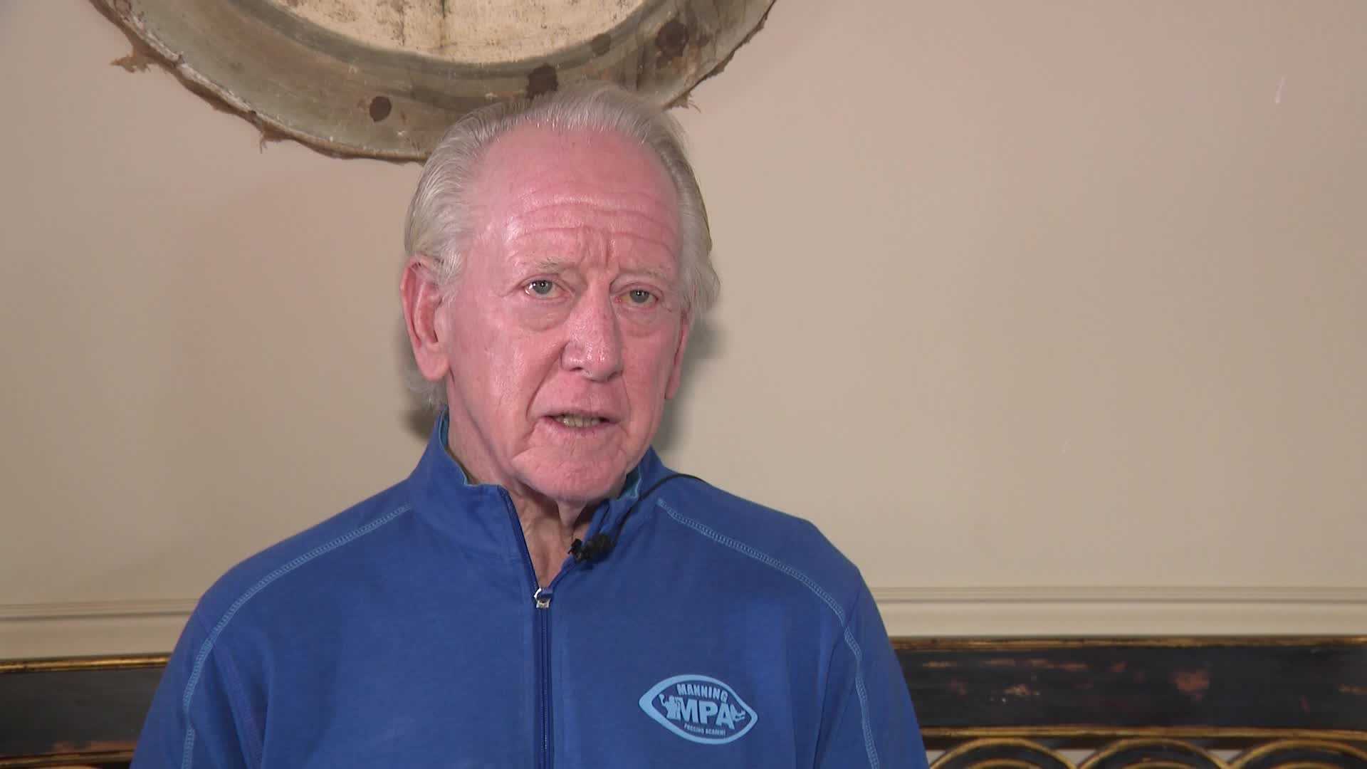 New Orleans legend Archie Manning visits Ole Miss ahead playoff game ...