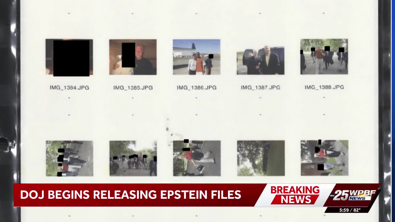 Epstein investigation files reveal redacted images and documents