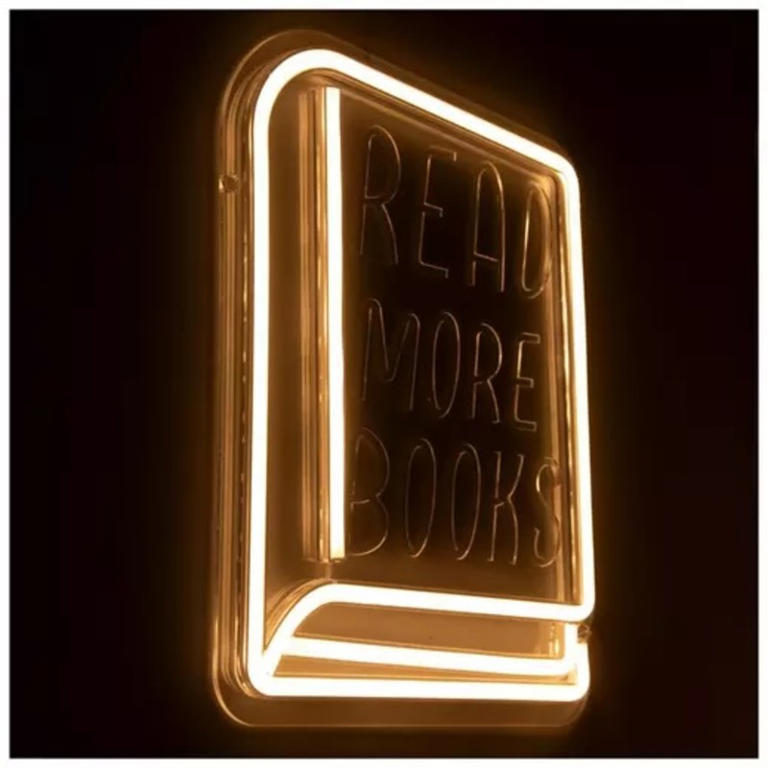 Book lovers will fall in love with these neon signs & artwork at Hobby ...