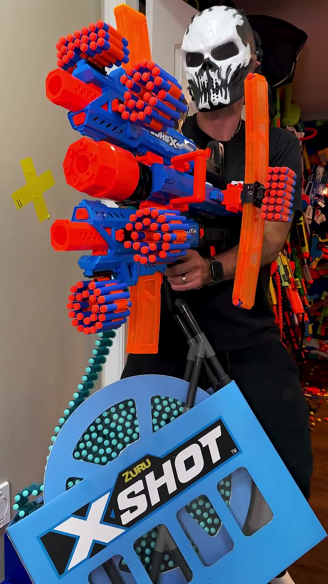 XSHOT heavy guys: Insanity battle!