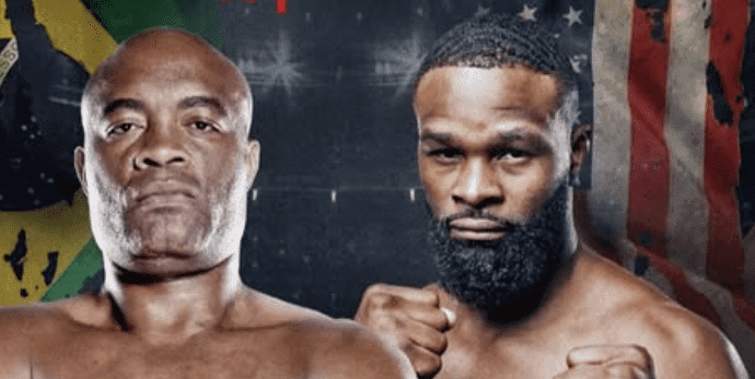 Anderson Silva vs. Tyron Woodley live