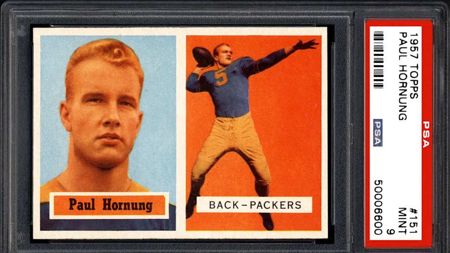 Highlights from the 1957 Topps football set