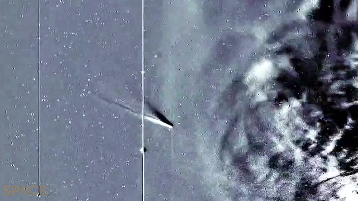 Comet Nishimura's tail fails in the solar wind in amazing spacecraft ...