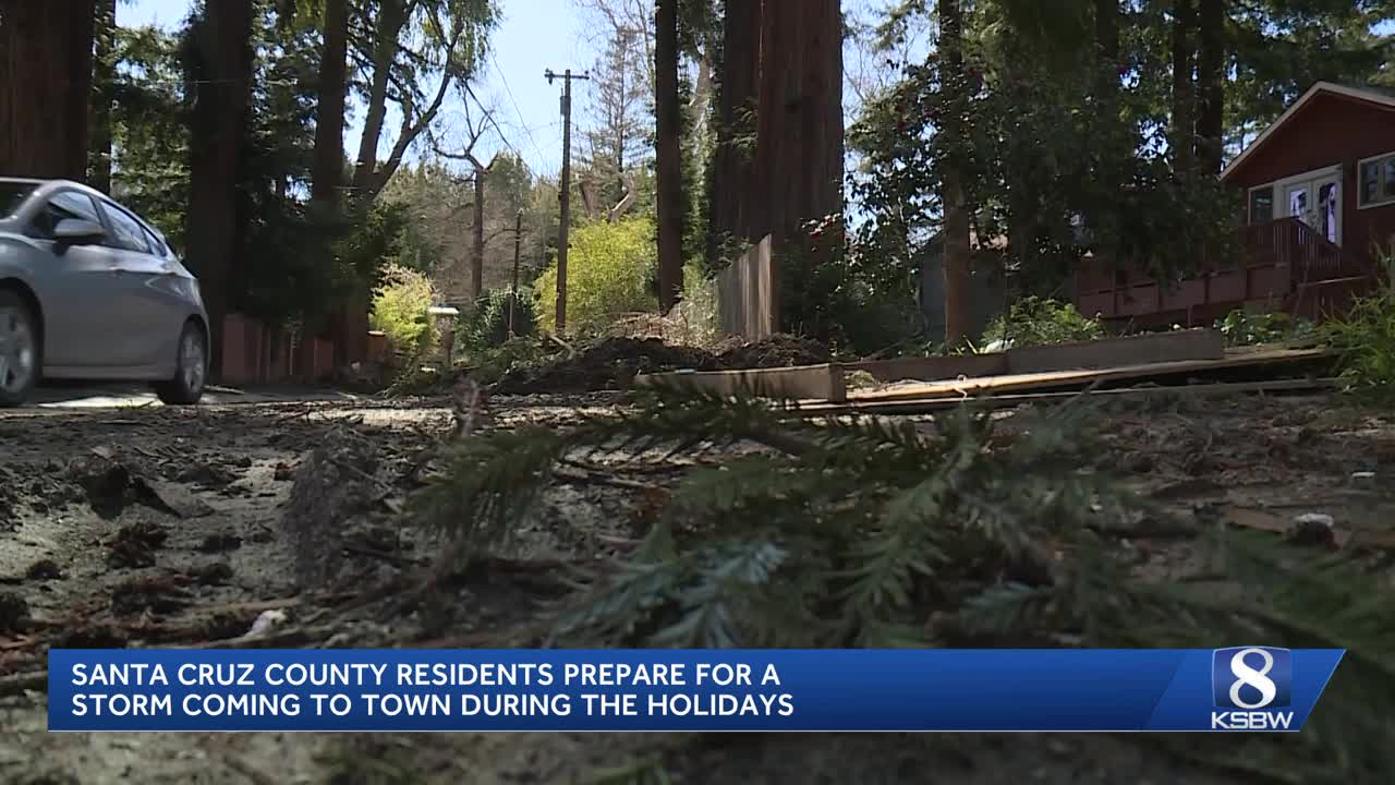 Santa Cruz Mountains residents prepare for incoming storm