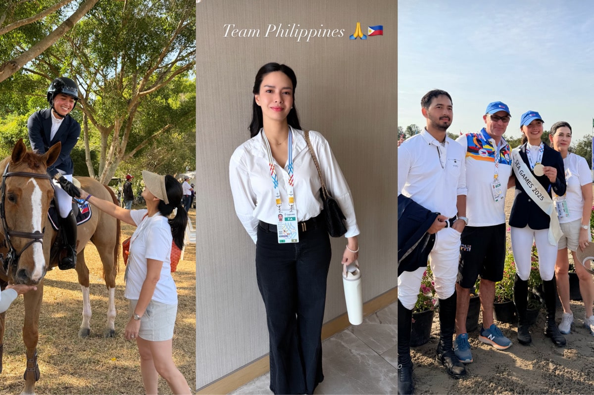 Erich Gonzales cheers for husband, sister-in-law at SEA Games 2025 in ...