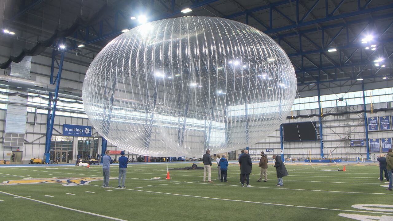 Aerostar tests new Thunderhead balloon at South Dakota State University