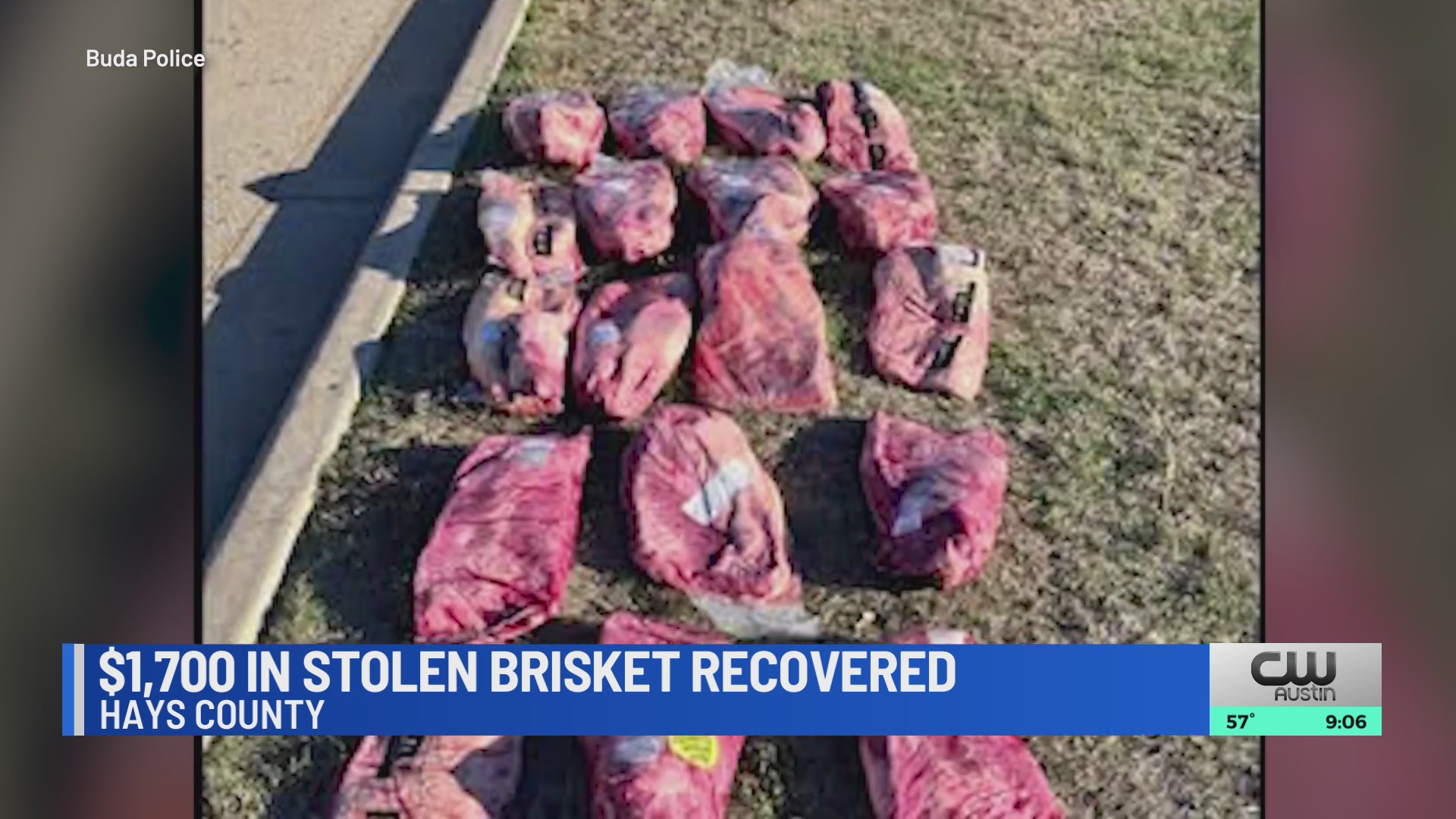 Buda police say brisket bandit stole nearly $2K worth of meat