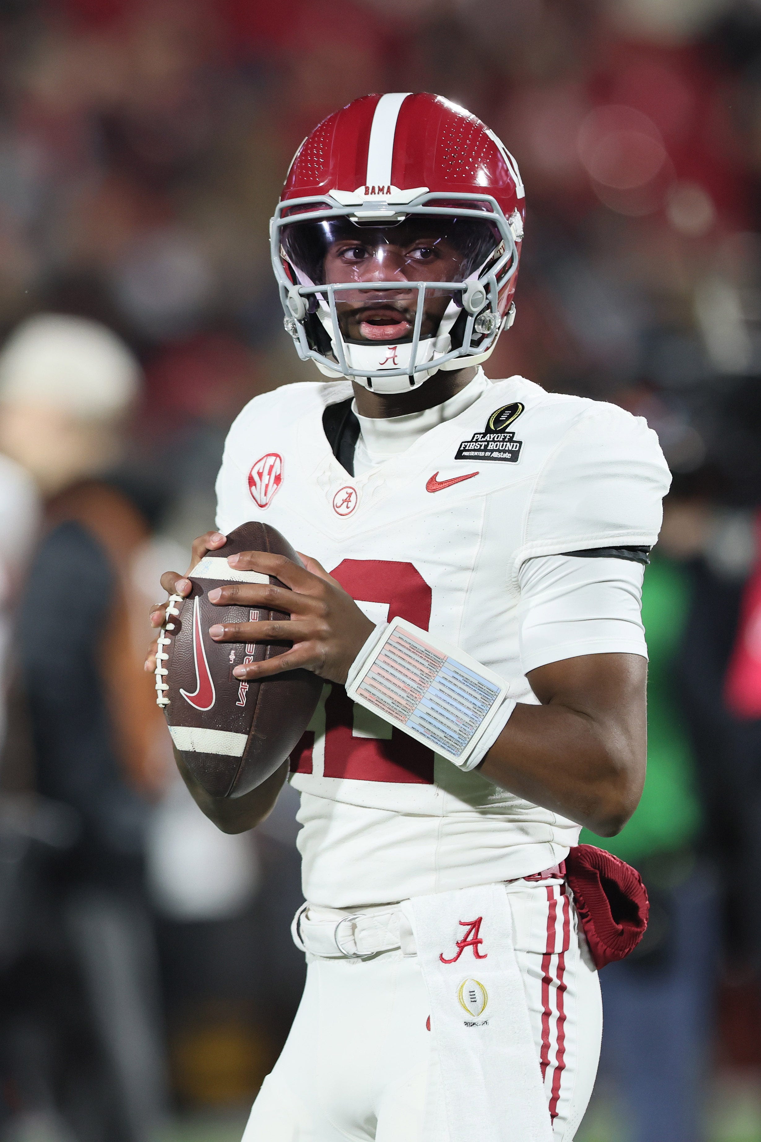 Keelon Russell 'OK with waiting my turn' as Alabama football starting QB