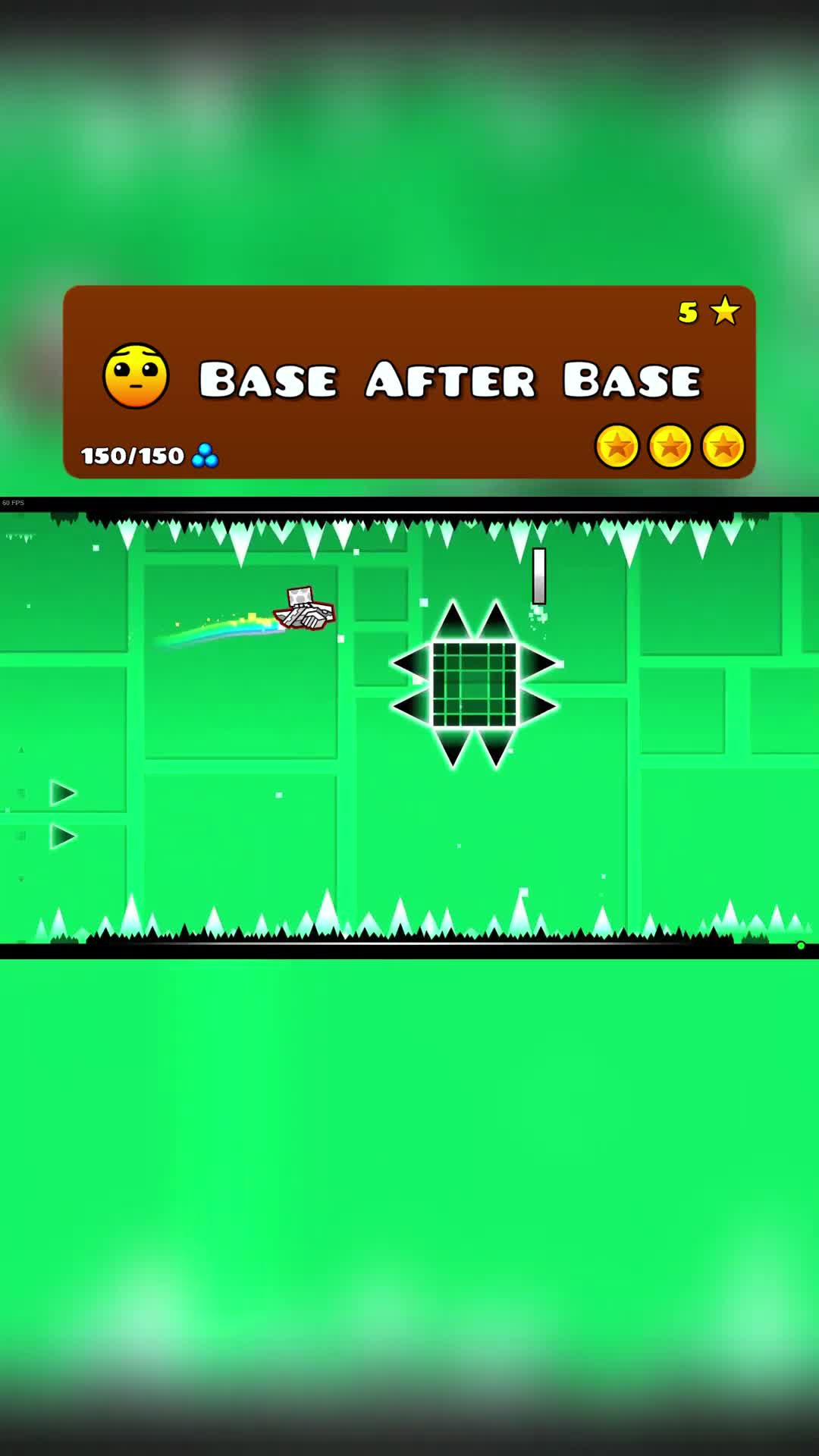 How to get this difficult COIN in Geometry Dash #shorts