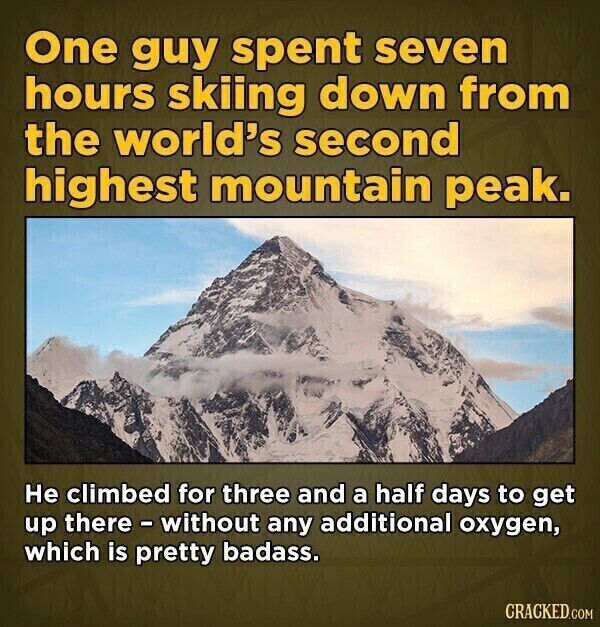 34 random facts down on their luck