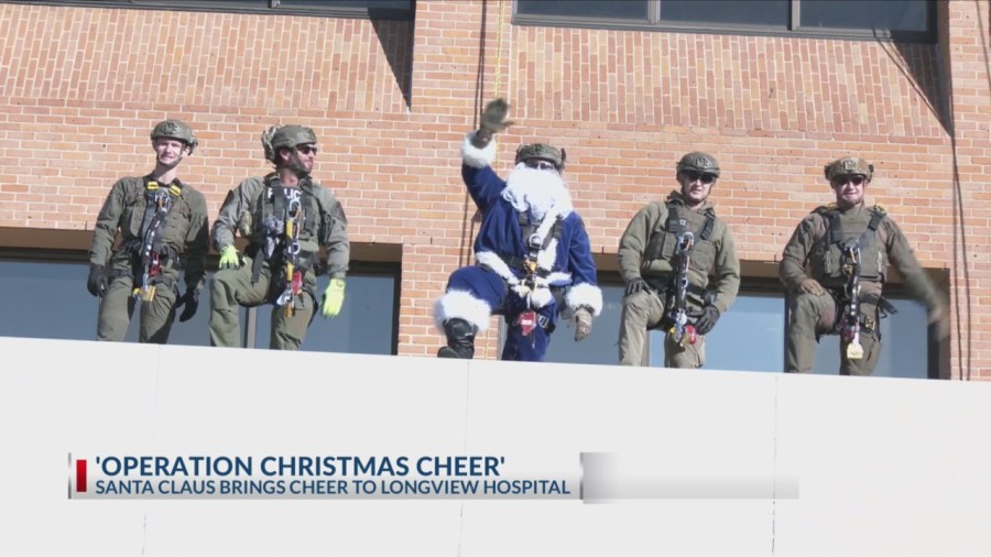 OPERATION CHRISTMAS CHEER: Longview SWAT repels to raise holiday ...
