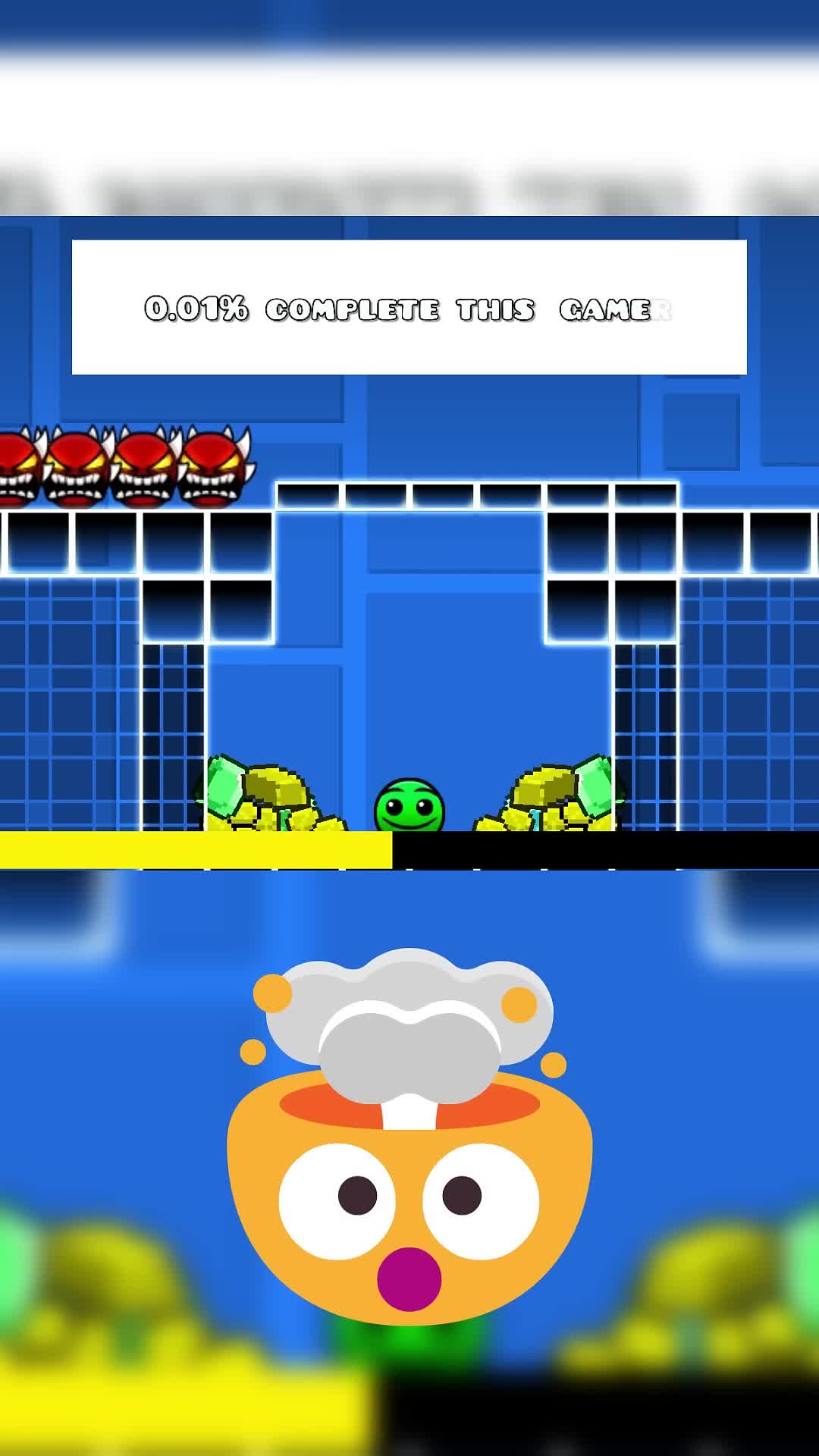 0.01% complete this level 💀 #geometrydash #gdupdate #gd #deluxe12 # ...
