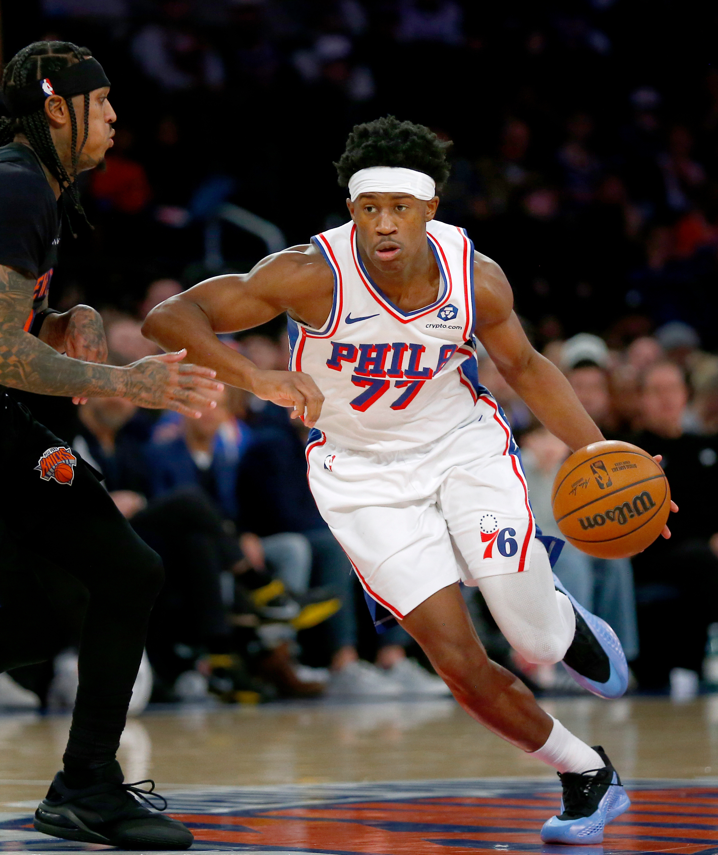 Maxey scores 30 as 76ers beat Knicks 116-107, ending New York's six ...