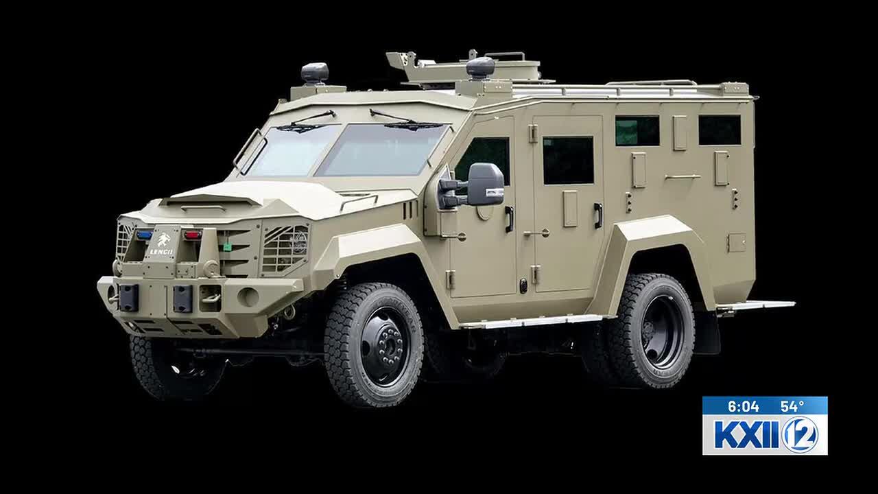 Ardmore police buy new armored vehicle for SWAT team