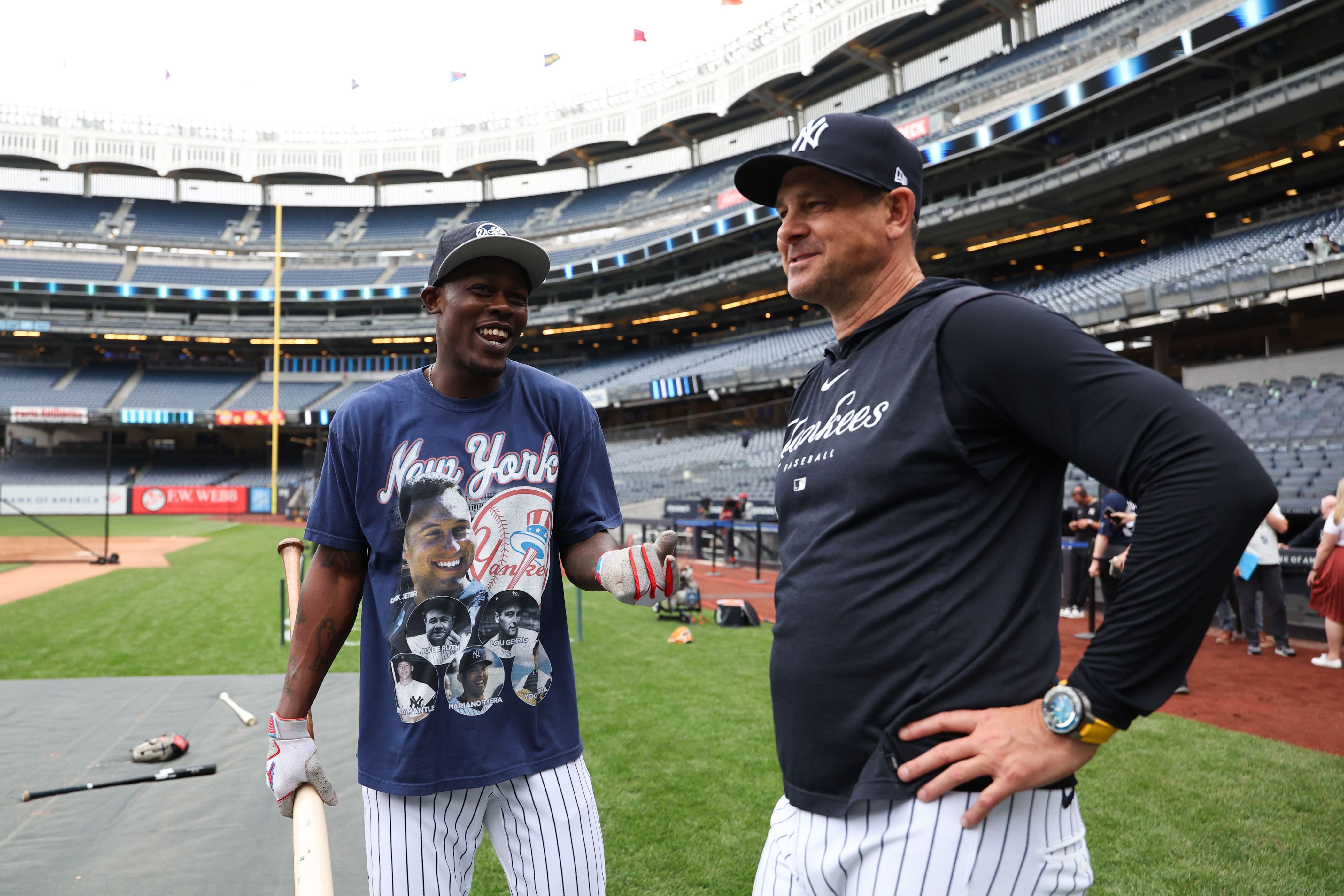Yankees' Aaron Boone breaks silence on Jazz Chisholm Jr. trade rumors