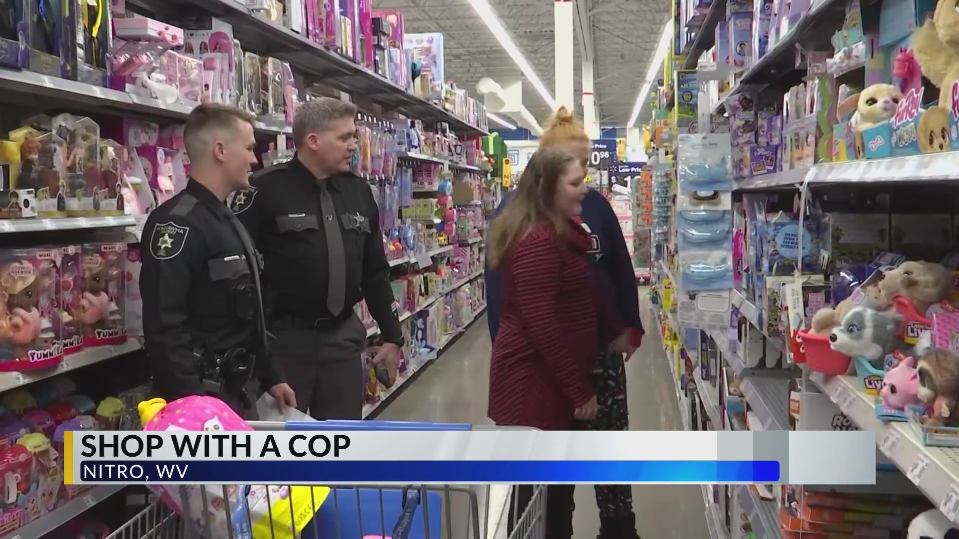 Kanawha County law enforcement agencies host Shop with a Cop