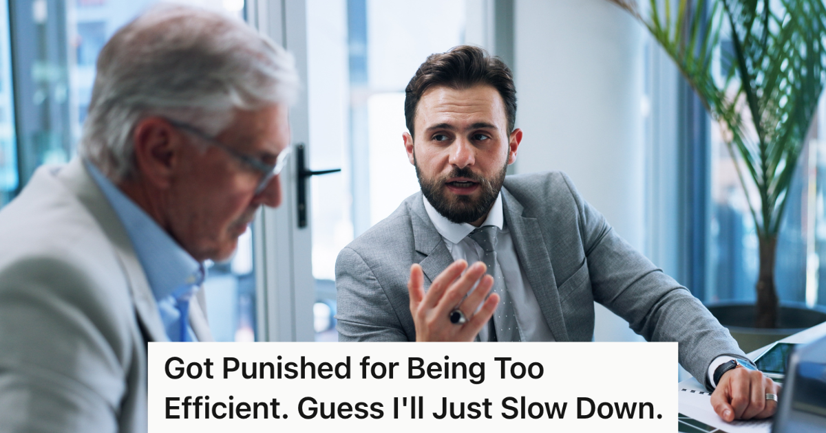 Employee automates 70% of his daily tasks so he’s more efficient, but ...