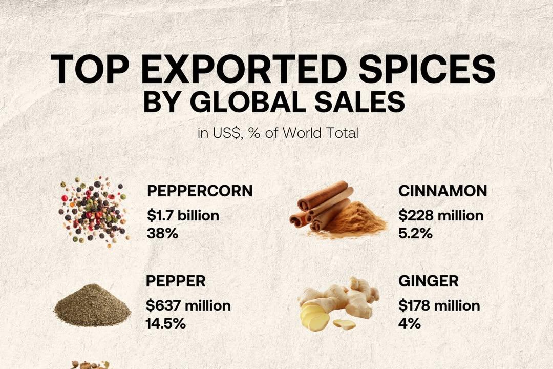 Global spice trade heats up as food security and trade dynamics shift ...