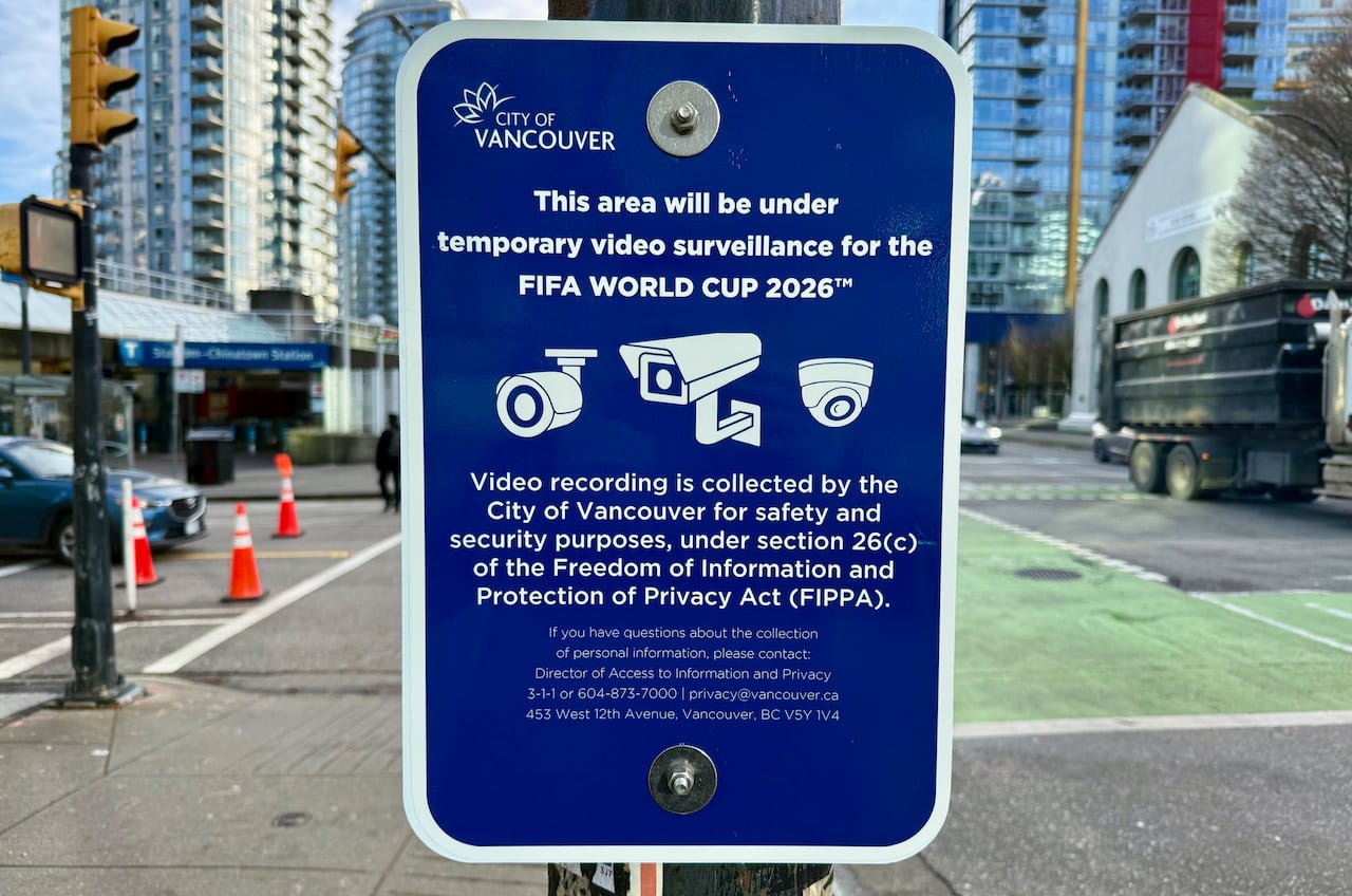 Vancouver installing new temporary surveillance cameras for 2026 World Cup