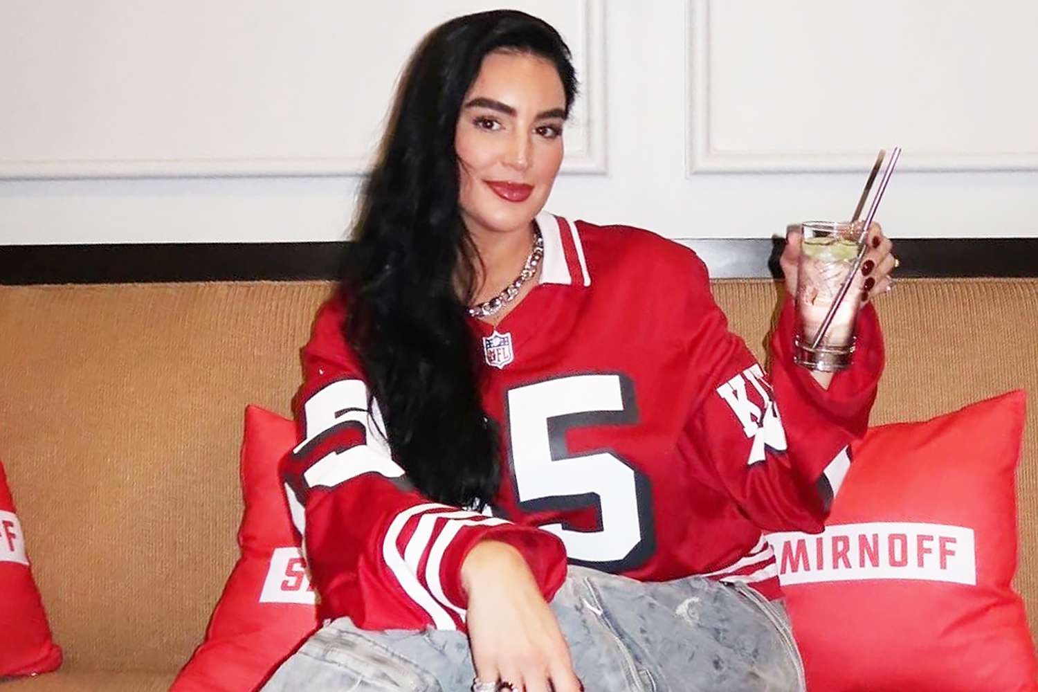 NFL WAG Claire Kittle reveals her 'simple' 2026 New Year's resolution ...