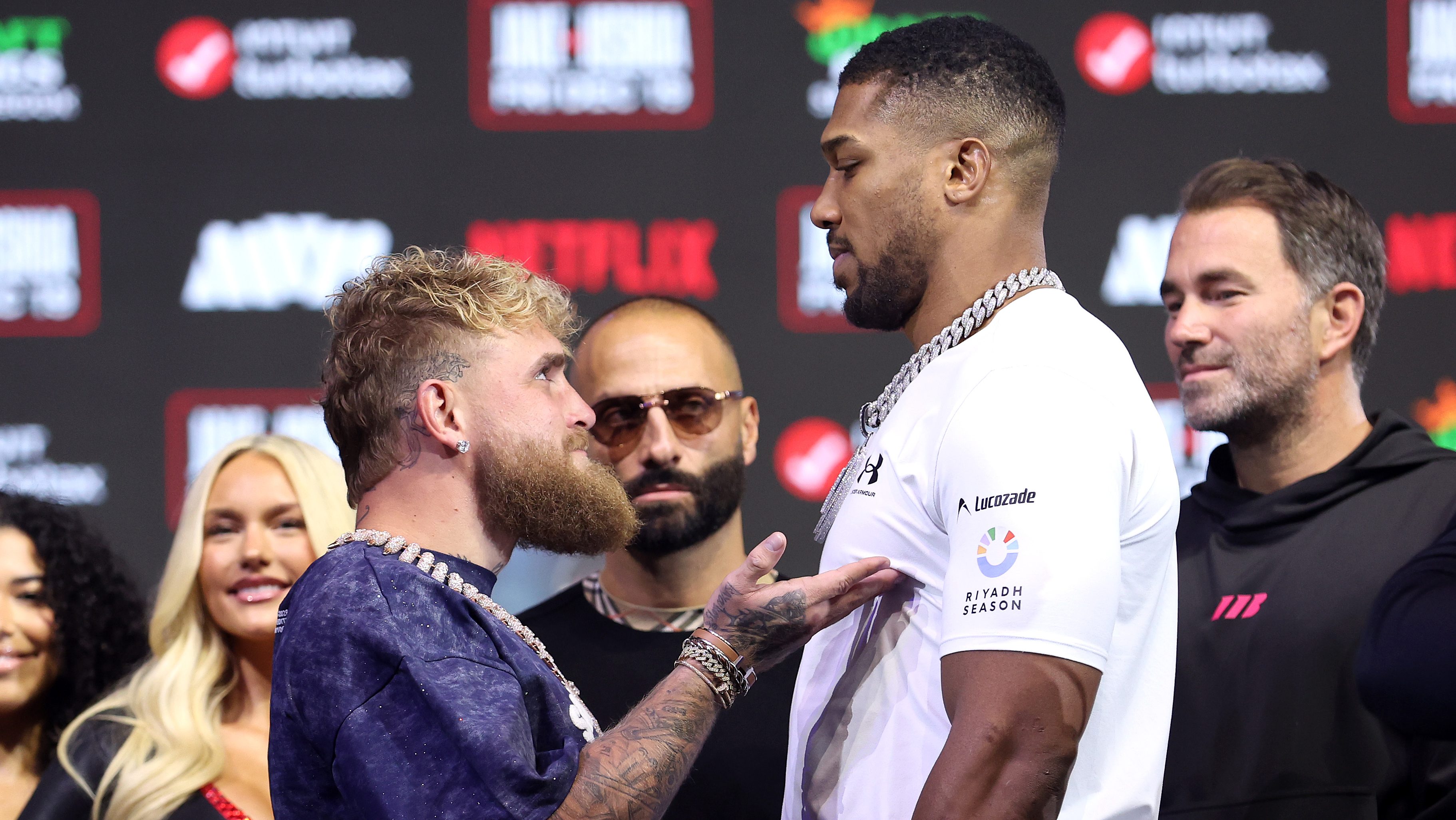 Jake Paul vs. Anthony Joshua: Record, age, tale of the tape, odds ...