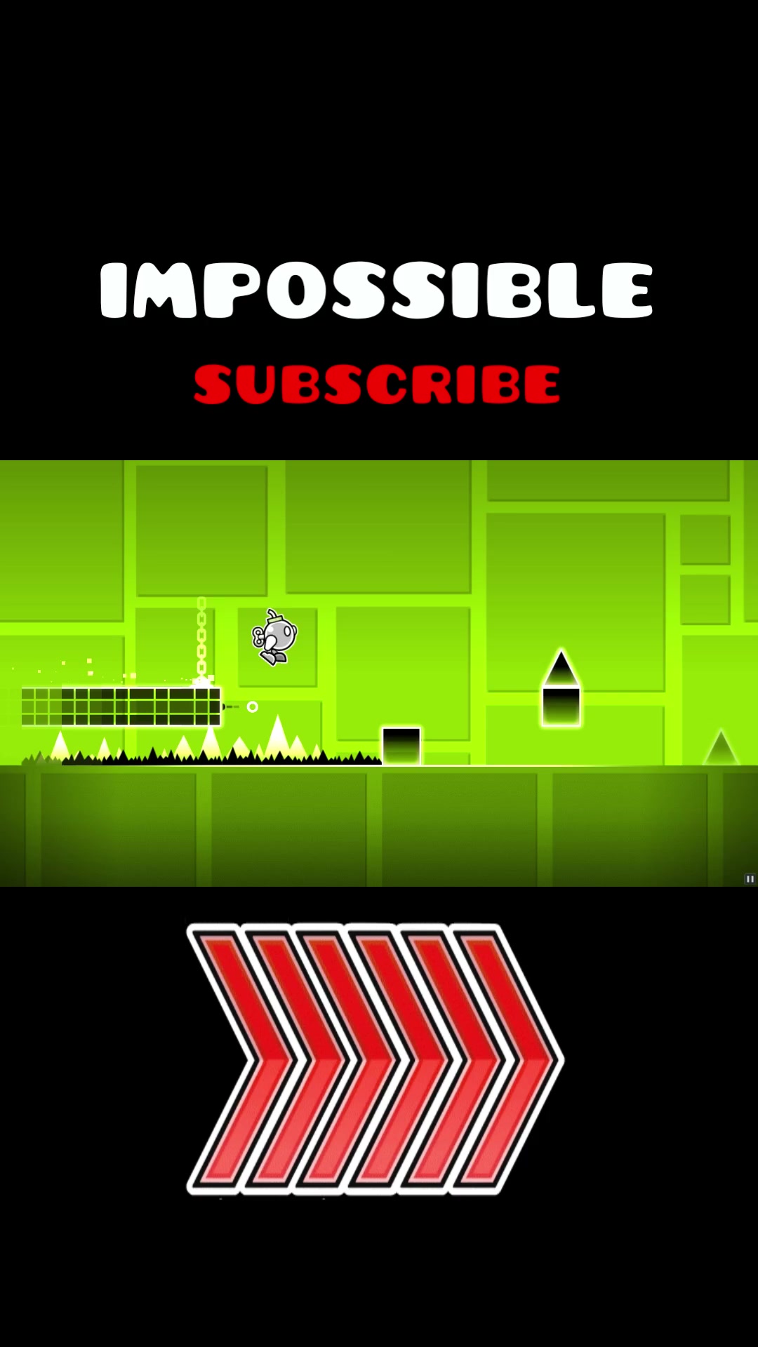 Geometry Dash impossible level #shorts #deluxe12