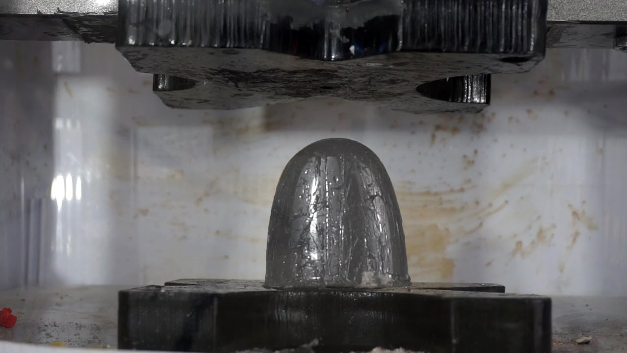 What happens when welded sand is crushed?