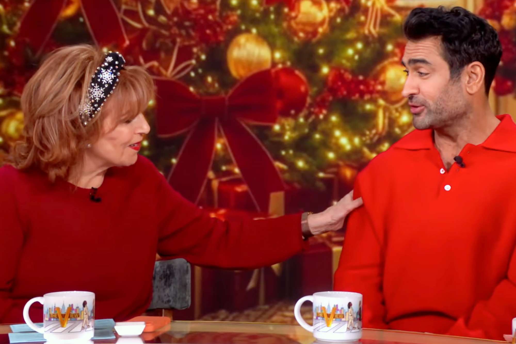 Joy Behar and Ana Navarro pause “View” interview with Kumail Nanjiani ...