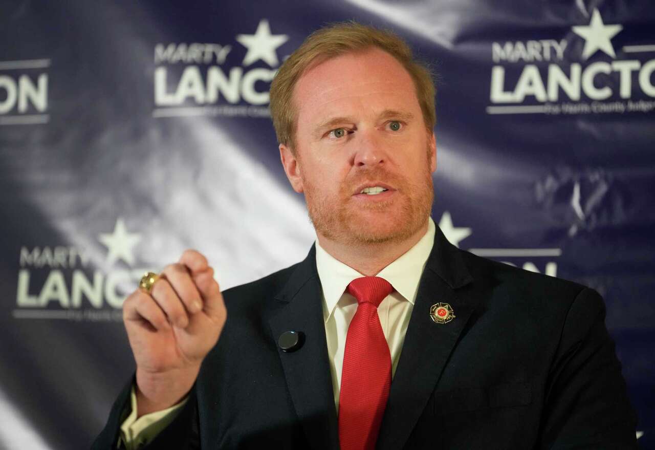 Gov. Greg Abbott endorses Patrick "Marty" Lancton for Harris County judge