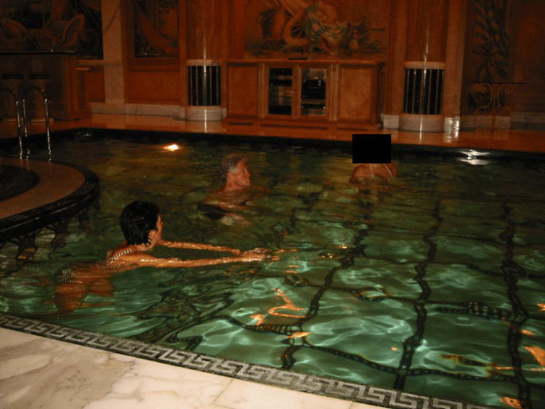 Latest Epstein file release shows Bill Clinton in pool