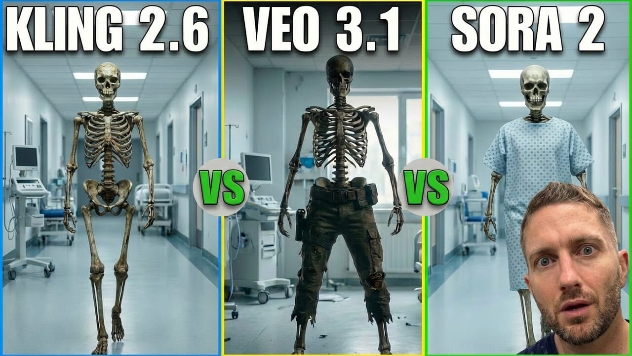 Kling 2.6 Pro destroys competition - Veo 3.1 & Sora 2 Pro (best AI ...